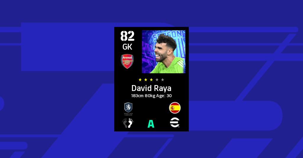 David Raya eFootball Stats