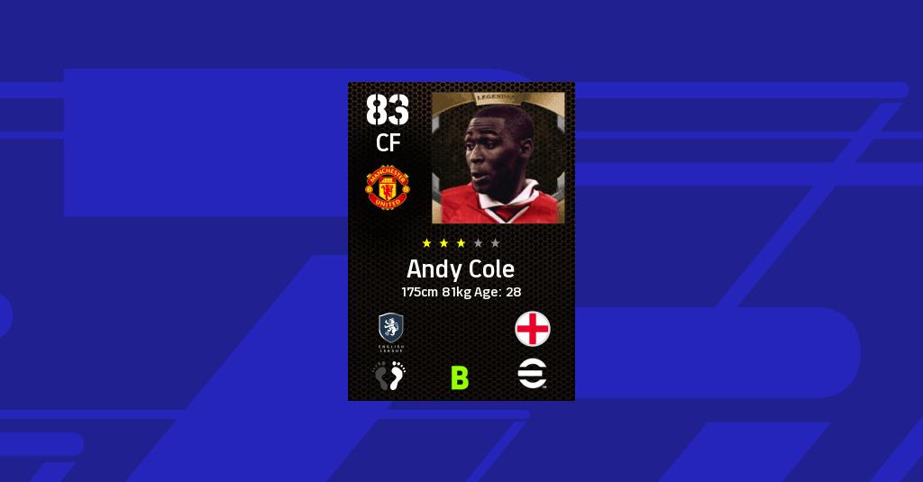 A. Cole eFootball 2022 Stats