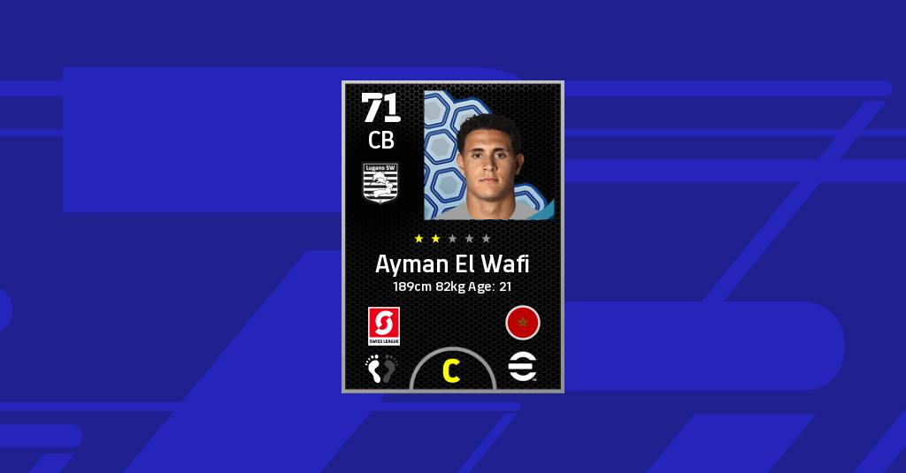A. El Wafi eFootball 2022 Stats