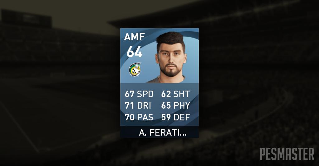 Arianit Ferati PES 2021 Mobile Stats