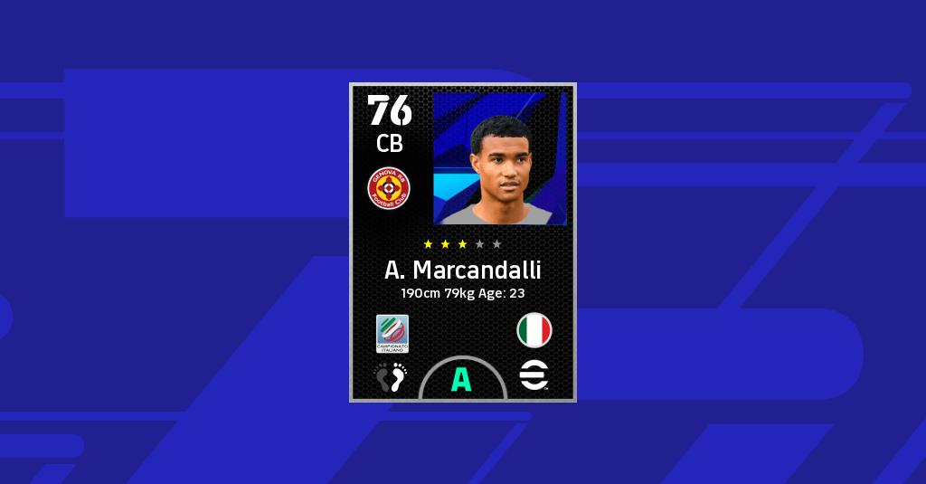 A. Marcandalli eFootball 2022 Stats