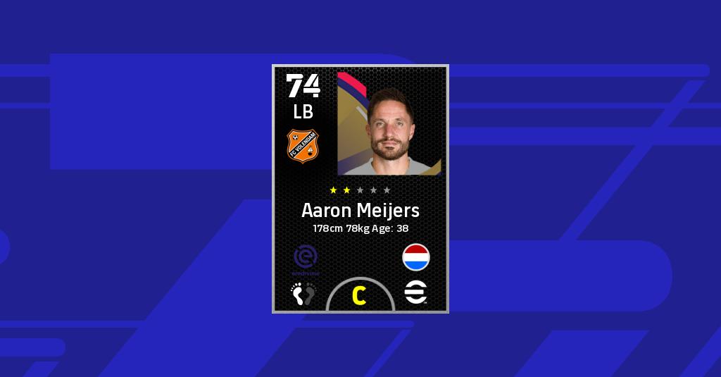 Aaron Meijers eFootball 2022 Stats