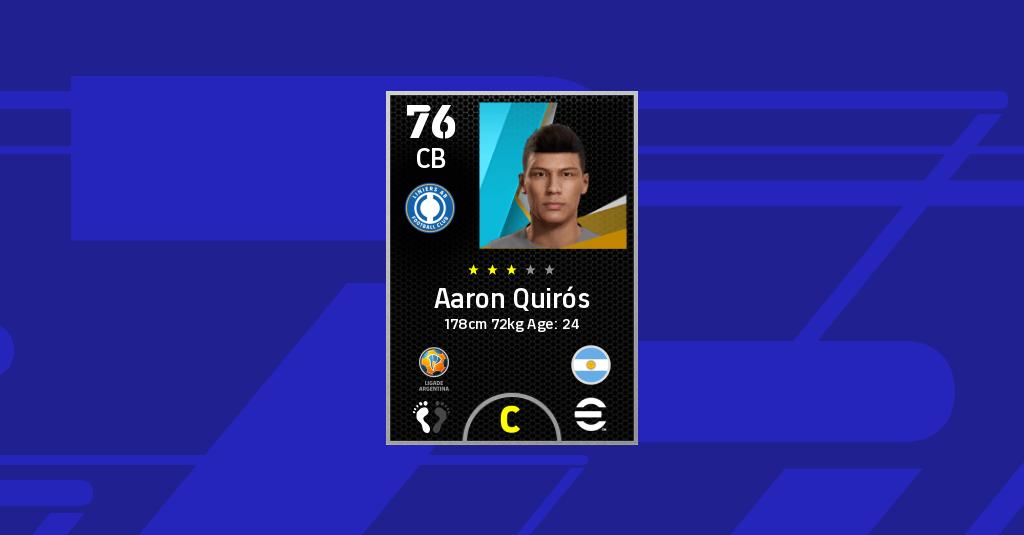 Aaron Quirós eFootball 2022 Stats