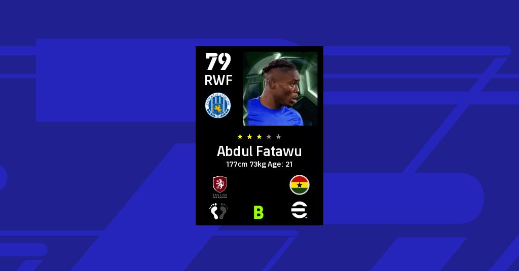 Abdul Fatawu eFootball 2022 Stats