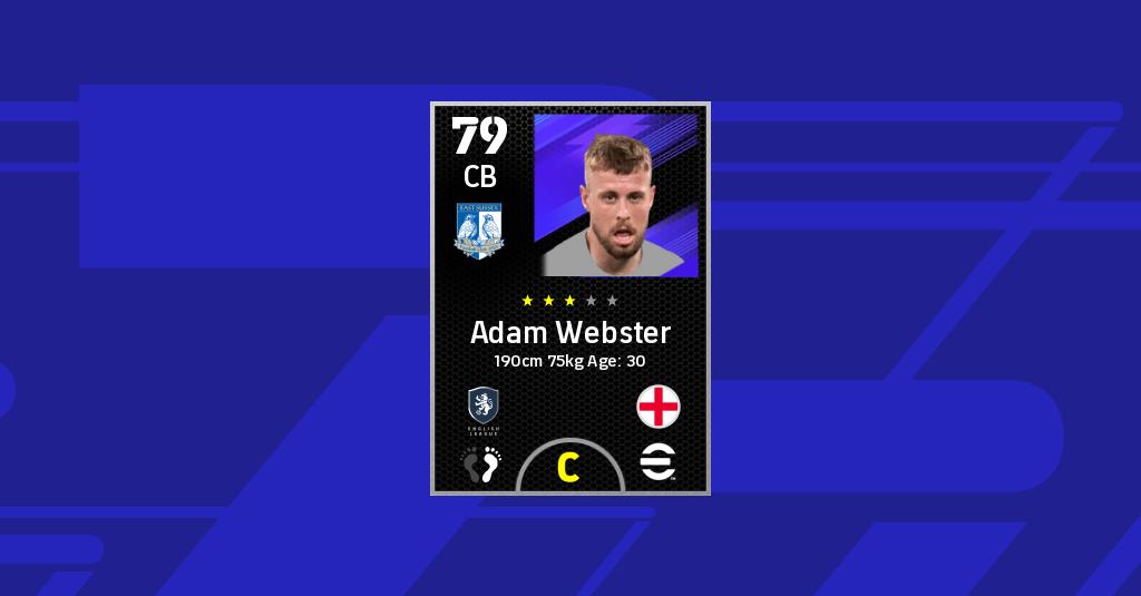 Adam Webster eFootball Stats
