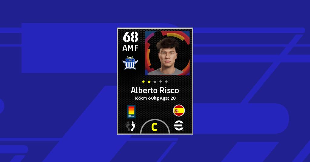 Alberto Risco eFootball 2022 Stats