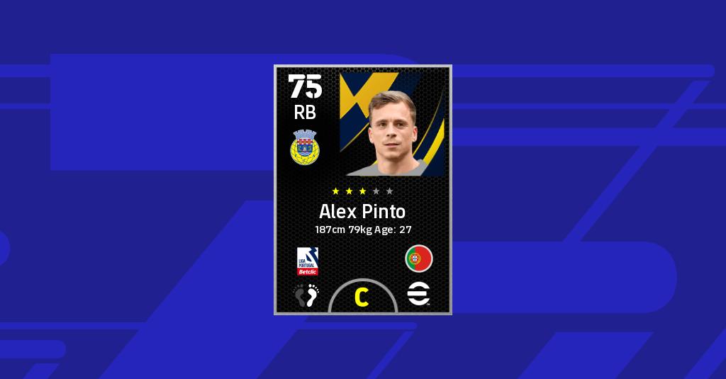 Alex Pinto eFootball 2022 Stats