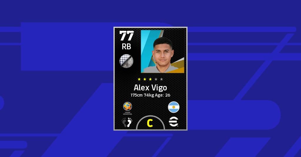 Alex Vigo eFootball Stats