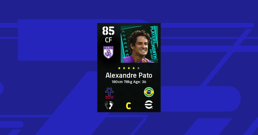 Alexandre Pato eFootball 2022 Stats