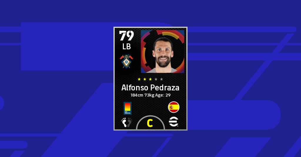 Alfonso Pedraza eFootball 2022 Stats