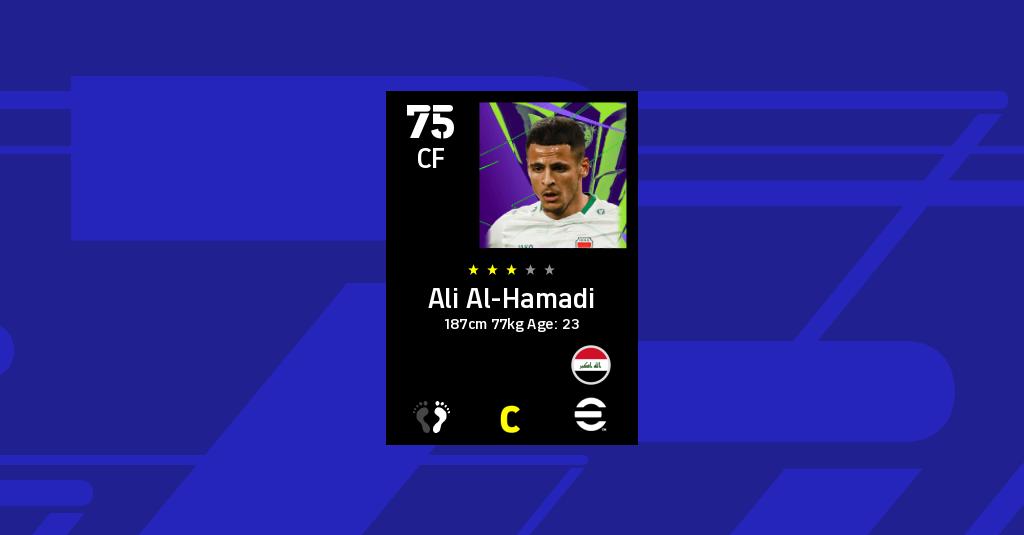 Ali Al Hamadi eFootball 2022 Stats