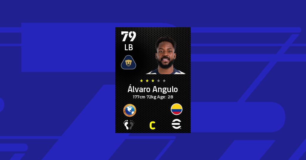 Álvaro Angulo eFootball 2022 Stats
