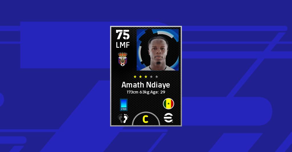 Amath Ndiaye Diedhiou eFootball 2022 Stats