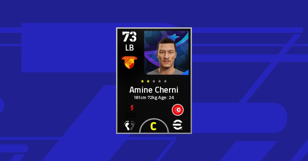 Amine Cherni eFootball 2022 Stats