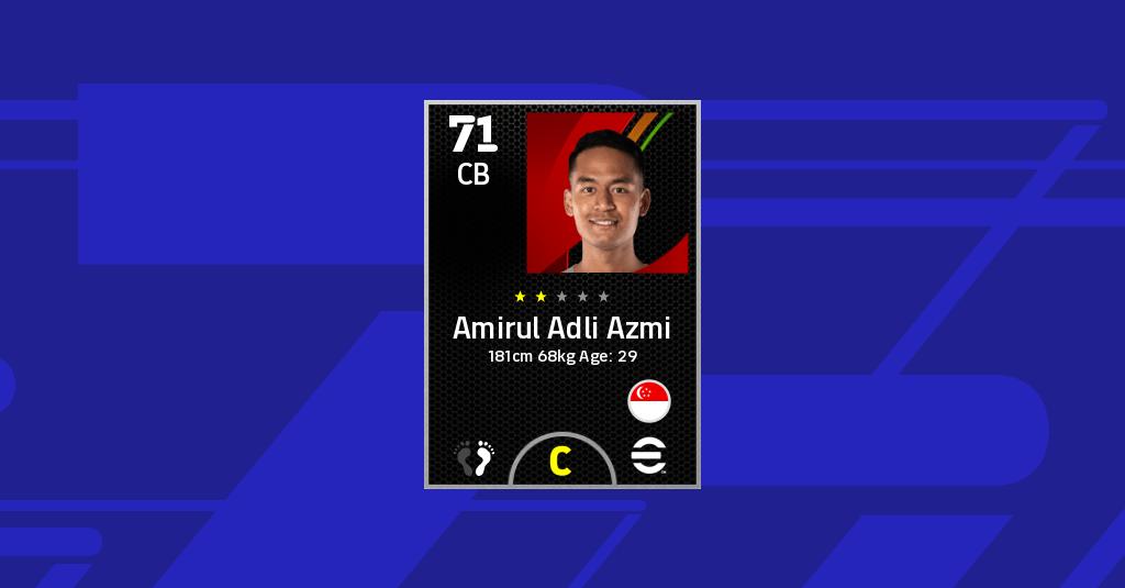 Amirul Adli Azmi eFootball Stats