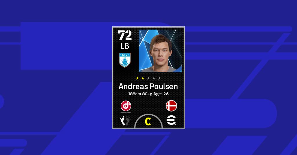 Andreas Poulsen eFootball Stats