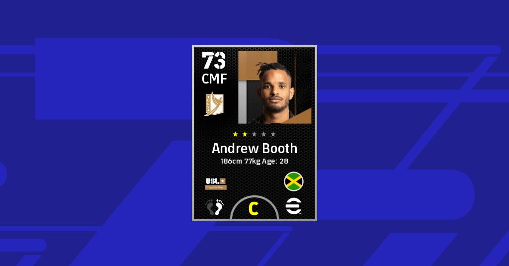 Andrew Booth eFootball 2022 Stats