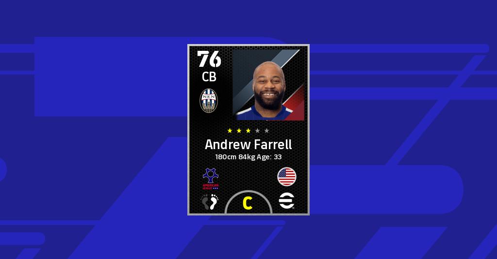 Andrew Farrell eFootball Stats