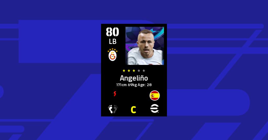 Angelino eFootball 2022 Stats