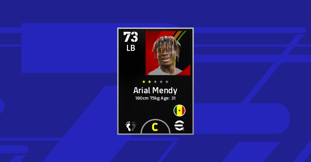 Arial Mendy eFootball 2022 Stats