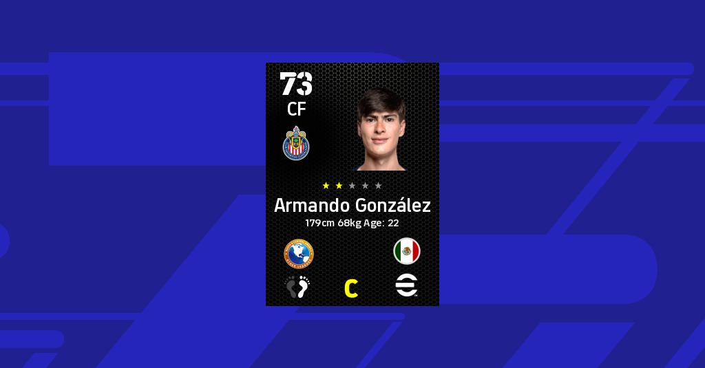 Armando González eFootball Stats