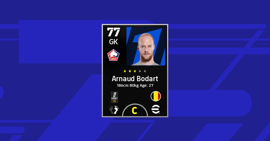 Arnaud Bodart eFootball 2022 Stats