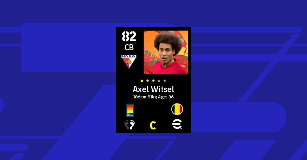 Axel Witsel eFootball Stats