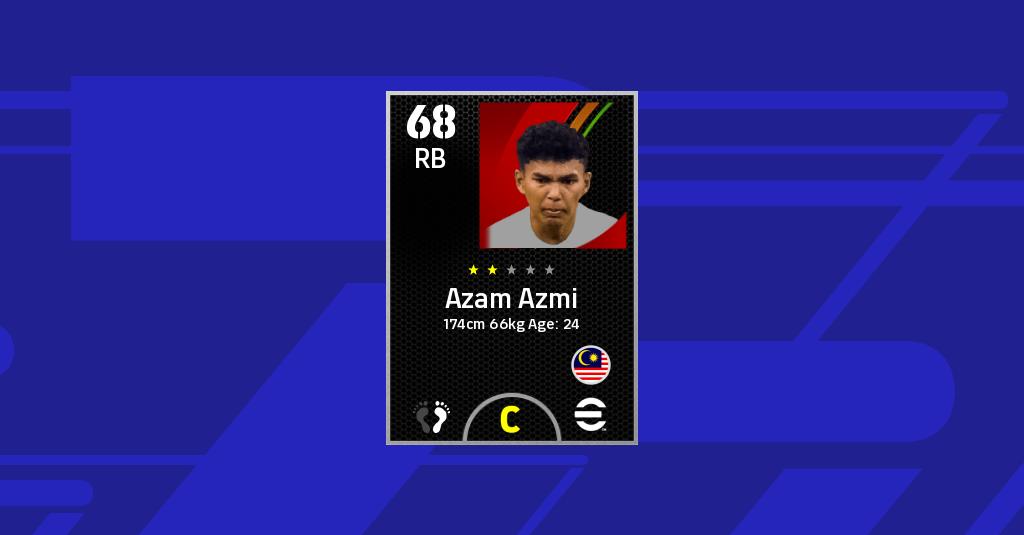 Azam Azmi eFootball Stats
