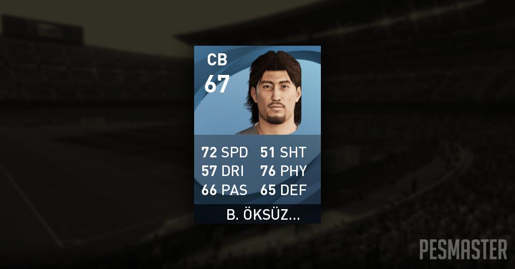 Burak Öksüz PES 2021 Mobile Stats