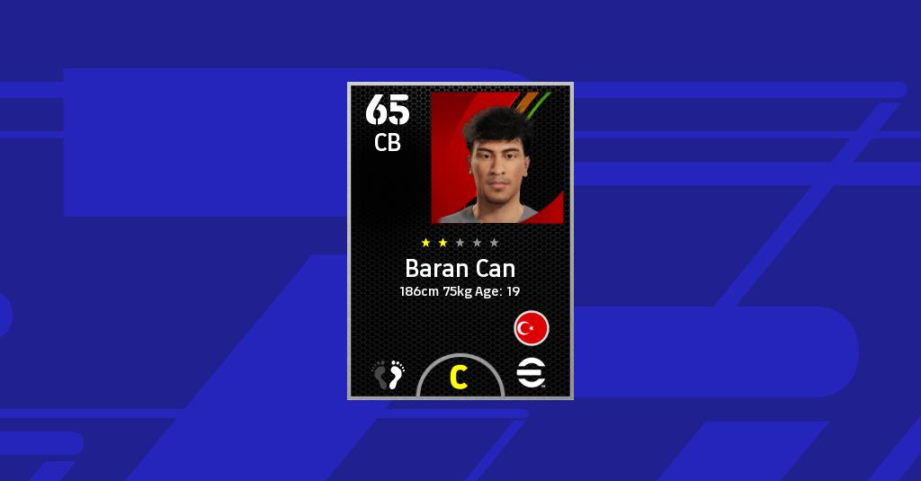 Baran Can eFootball Stats