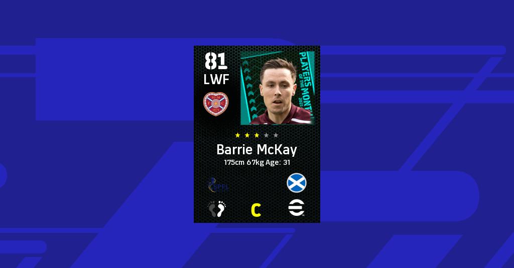 Barrie McKay eFootball 2022 Stats