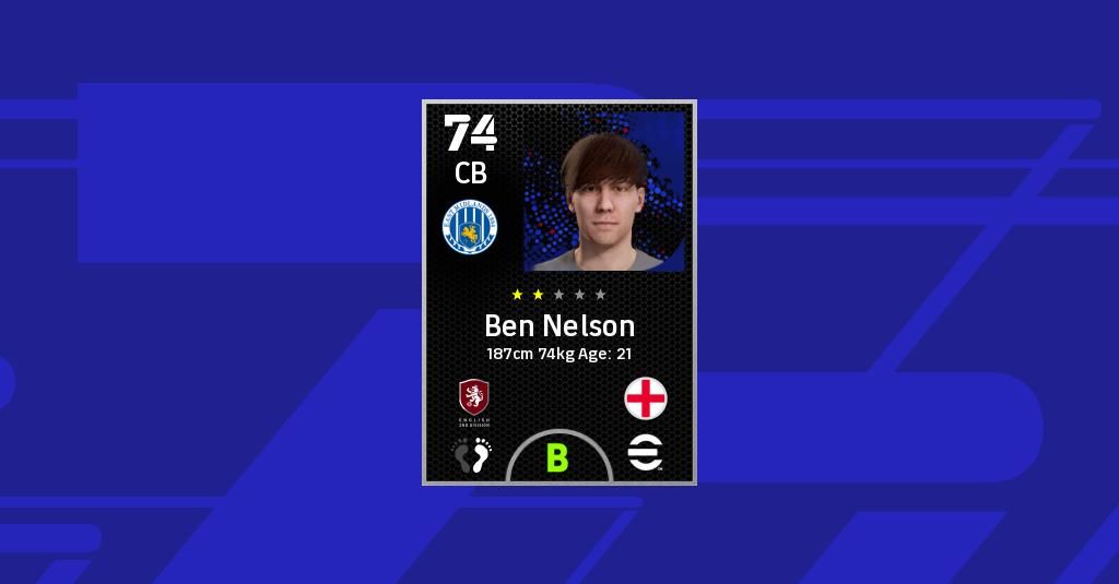 Ben Nelson eFootball 2022 Stats