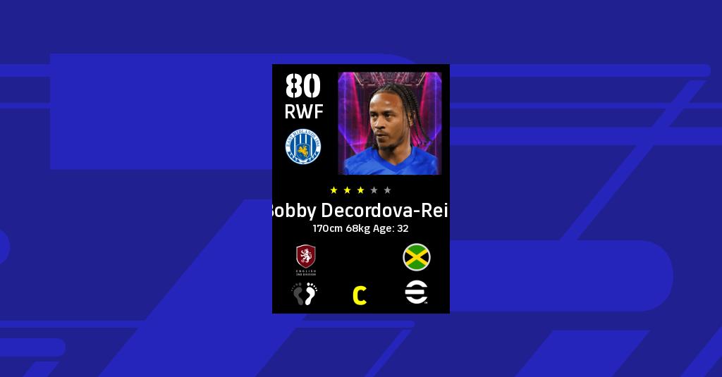 Bobby Reid eFootball 2022 Stats