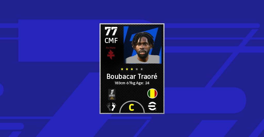 Boubacar Traoré eFootball 2022 Stats