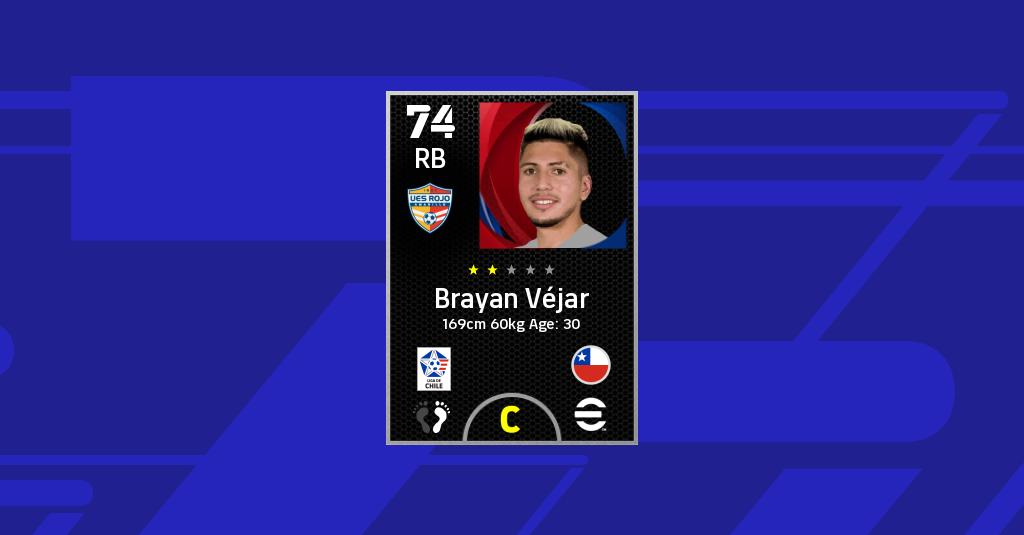 Bryan Vejar eFootball 2022 Stats