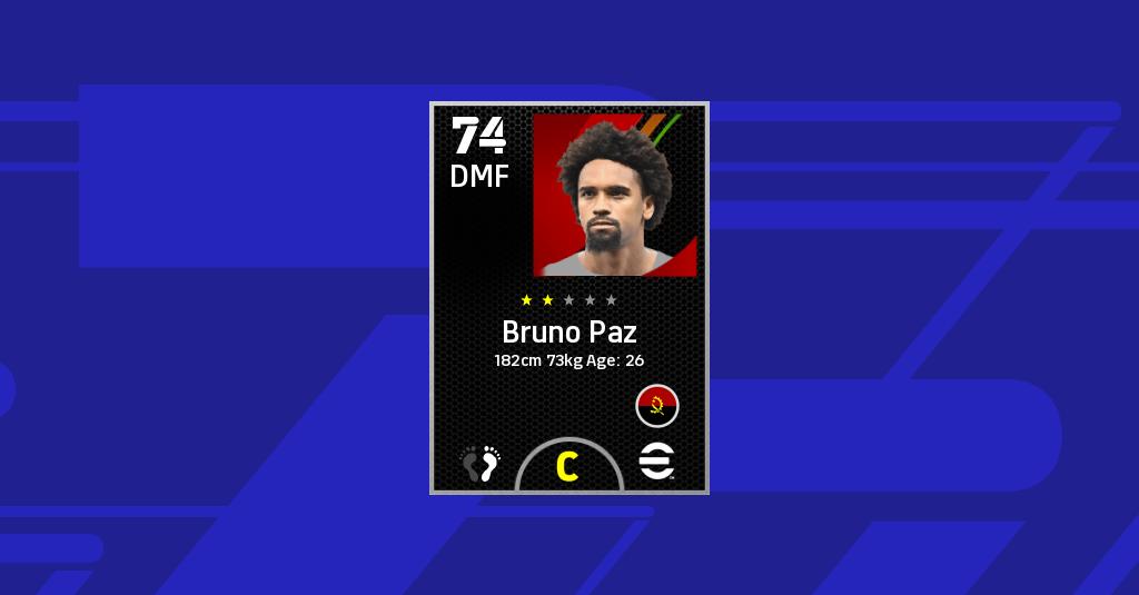 Bruno Paz eFootball 2022 Stats