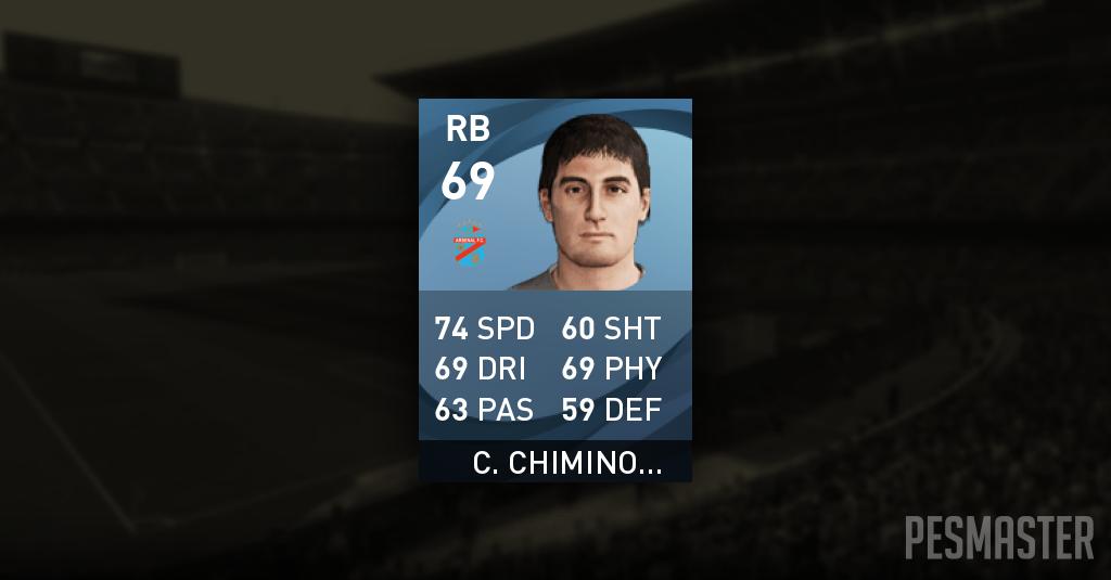 Christian Chimino PES 2021 Mobile Stats