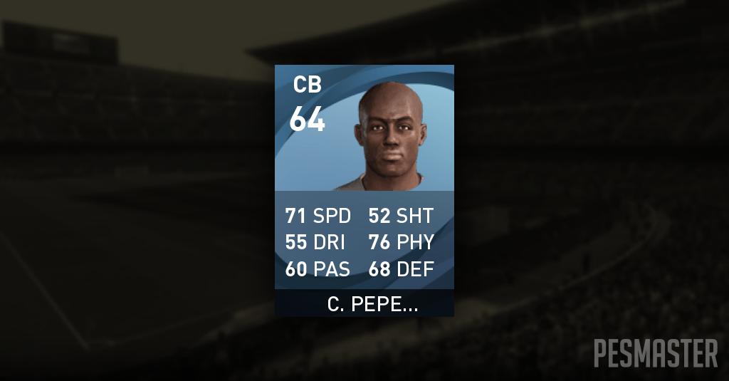 Cece Pepe PES 2021 Mobile Stats