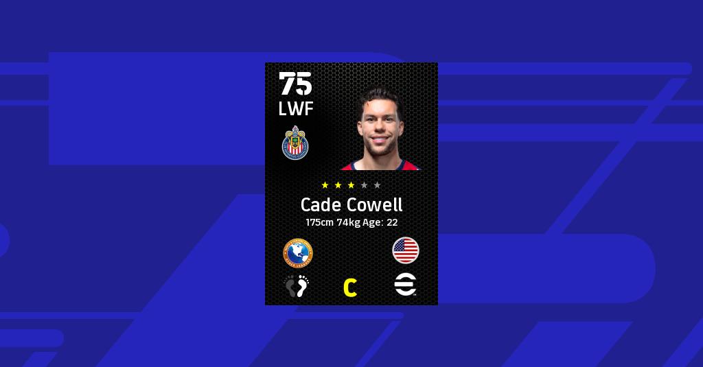 Cade Cowell eFootball Stats