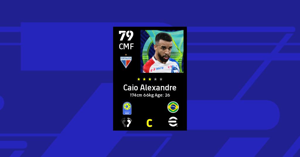 Caio Alexandre eFootball 2022 Stats