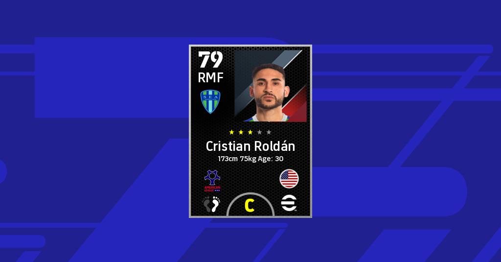 Cristian Roldan eFootball 2022 Stats