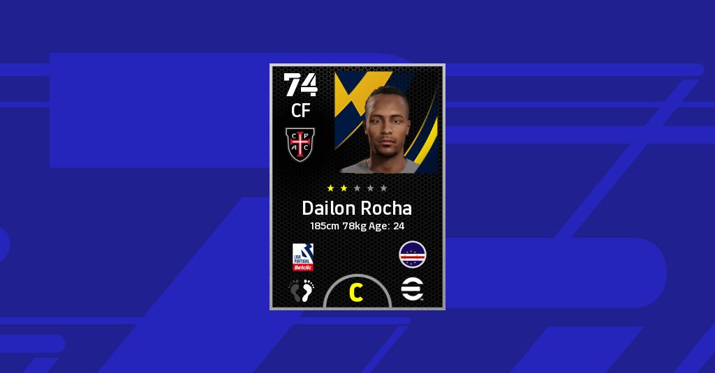 Dailon Rocha eFootball 2022 Stats