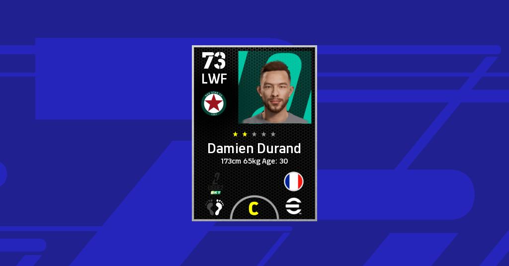 Damien Durand eFootball 2022 Stats