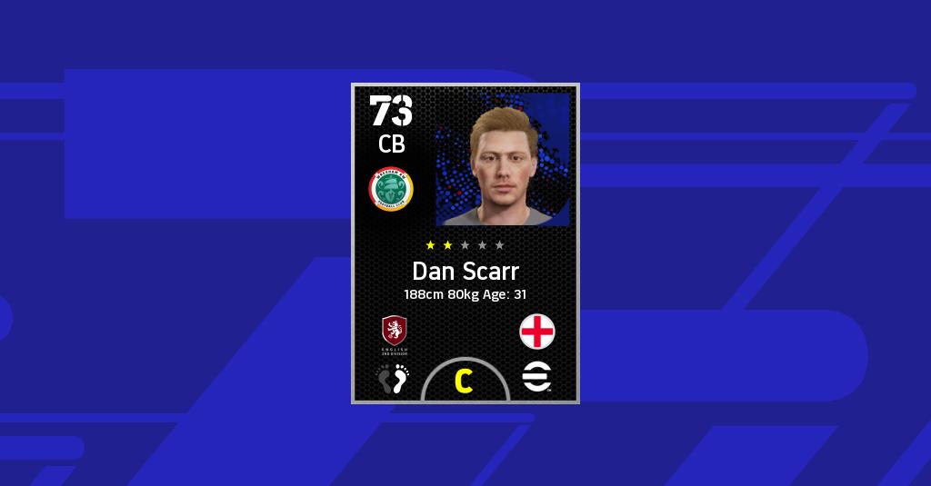 Dan Scarr eFootball 2022 Stats