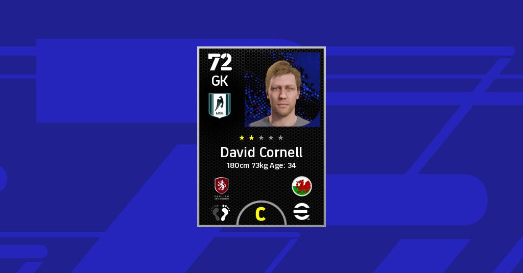 David Cornell eFootball Stats