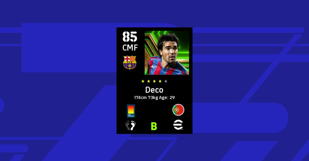 Deco eFootball 2022 Stats