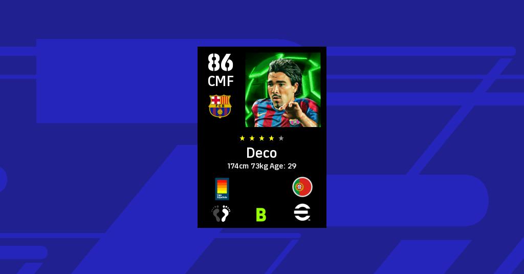 Deco eFootball 2022 Stats