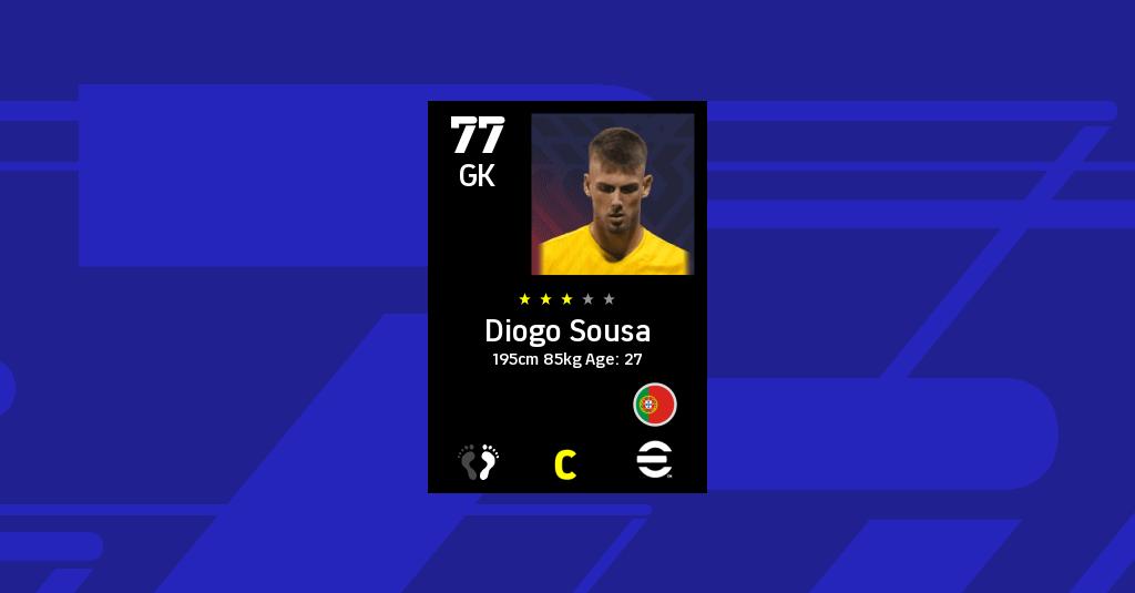 Diogo Sousa eFootball 2022 Stats