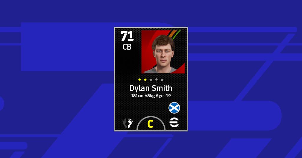 Dylan Smith eFootball 2022 Stats