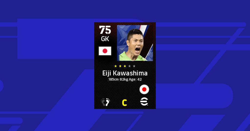 Eiji Kawashima eFootball 2022 Stats